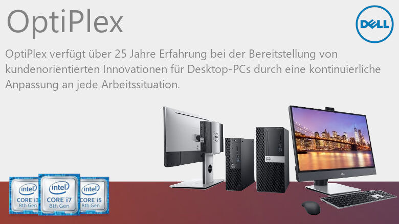 Dell OptiPlex - Professionelle PCs günstig bei notebooksbillgier.de