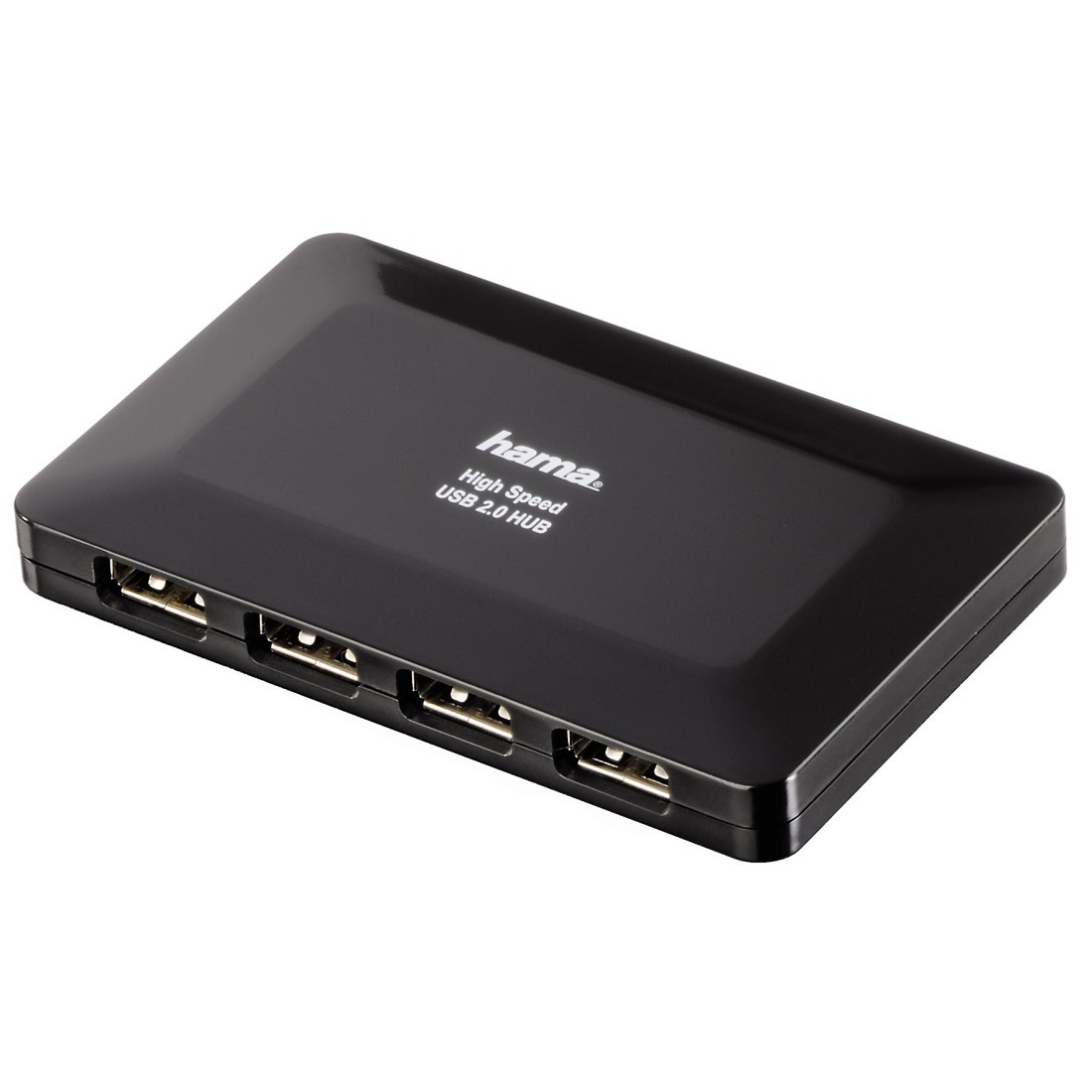 Hama 4-Port USB-2.0-Hub schwarz bei notebooksbilliger.de