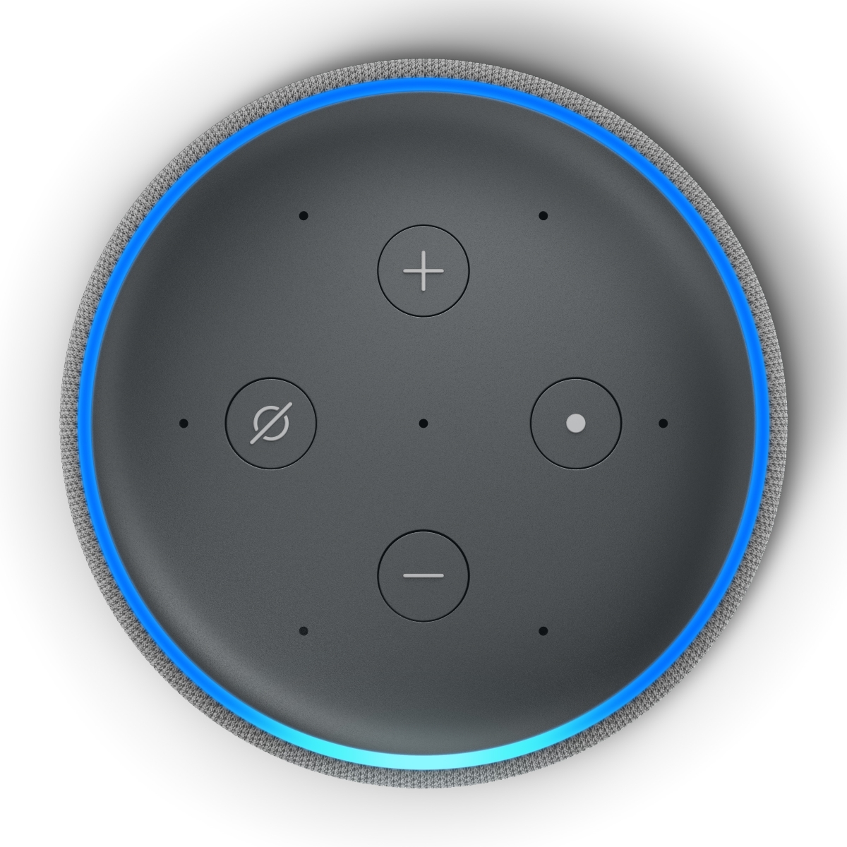 Amazon Echo (3. Generation) smarter Lautsprecher mit Alexa - Hellgrau ...