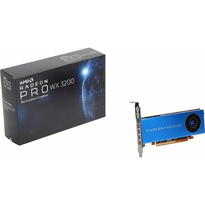 AMD Radeon Pro WX 3200 4GB GDDR5 Grafikkarte - 4x Mini-DisplayPort bei ...